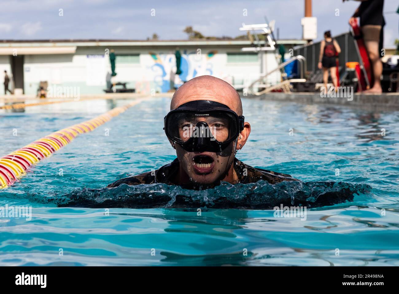 U.S. Marine Corps 2nd Lt. Oscar Parmenter, a platoon commander with 3d ...