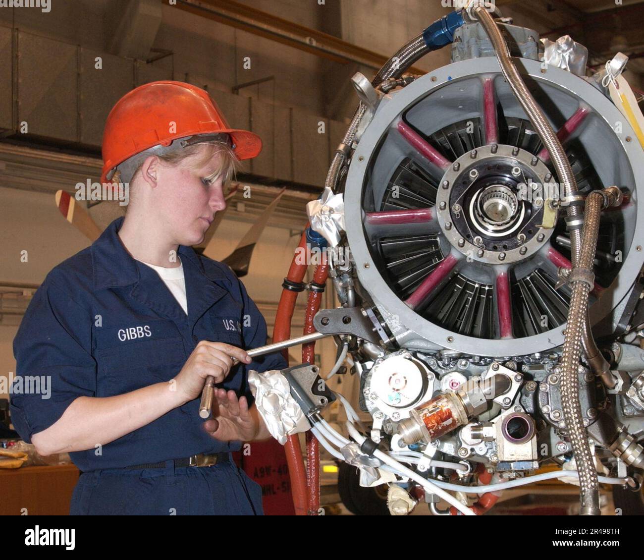 US Navy Aviation Machinist Mate Stock Photo - Alamy