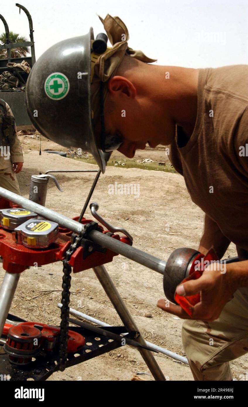 US Navy Utilitiesman Stock Photo - Alamy