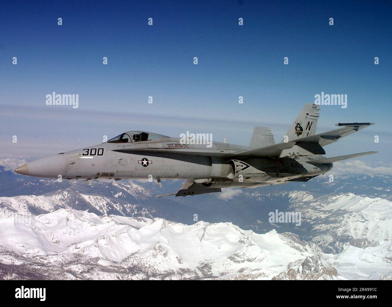 US Navy An F-A-18C Hornet assigned to the ''Rough Raiders'' of Strike ...