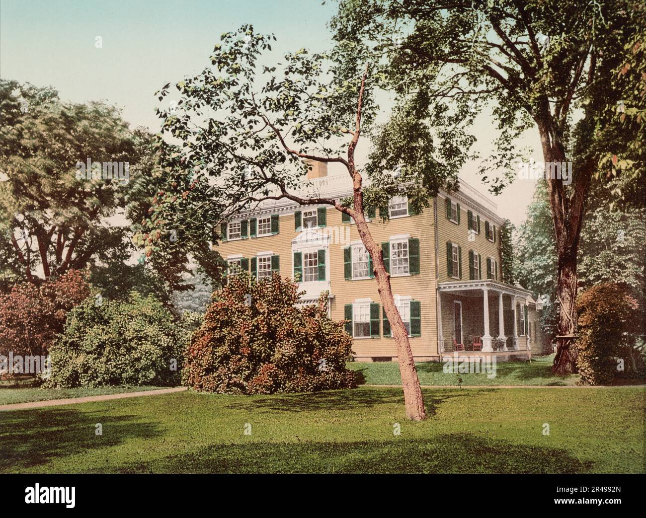 The Lowell House, Cambridge, c1900 Stock Photo - Alamy