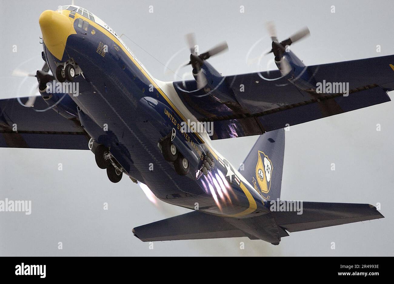 US Navy Fat Albert, a U.S. Marine Corps C-130 Hercules assigned to the ...