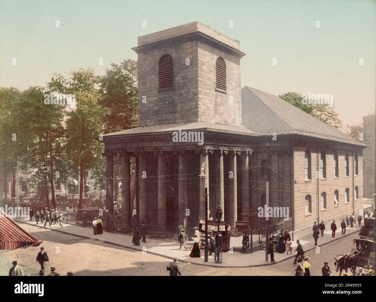 Boston landscape 1900s hi-res stock photography and images - Alamy