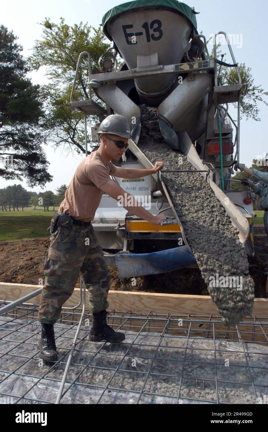 US Navy Builder Stock Photo - Alamy