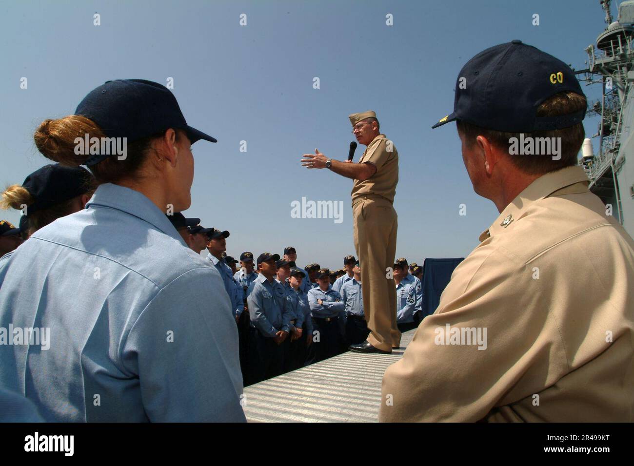 US Navy Adm. Vern Clark Stock Photo - Alamy