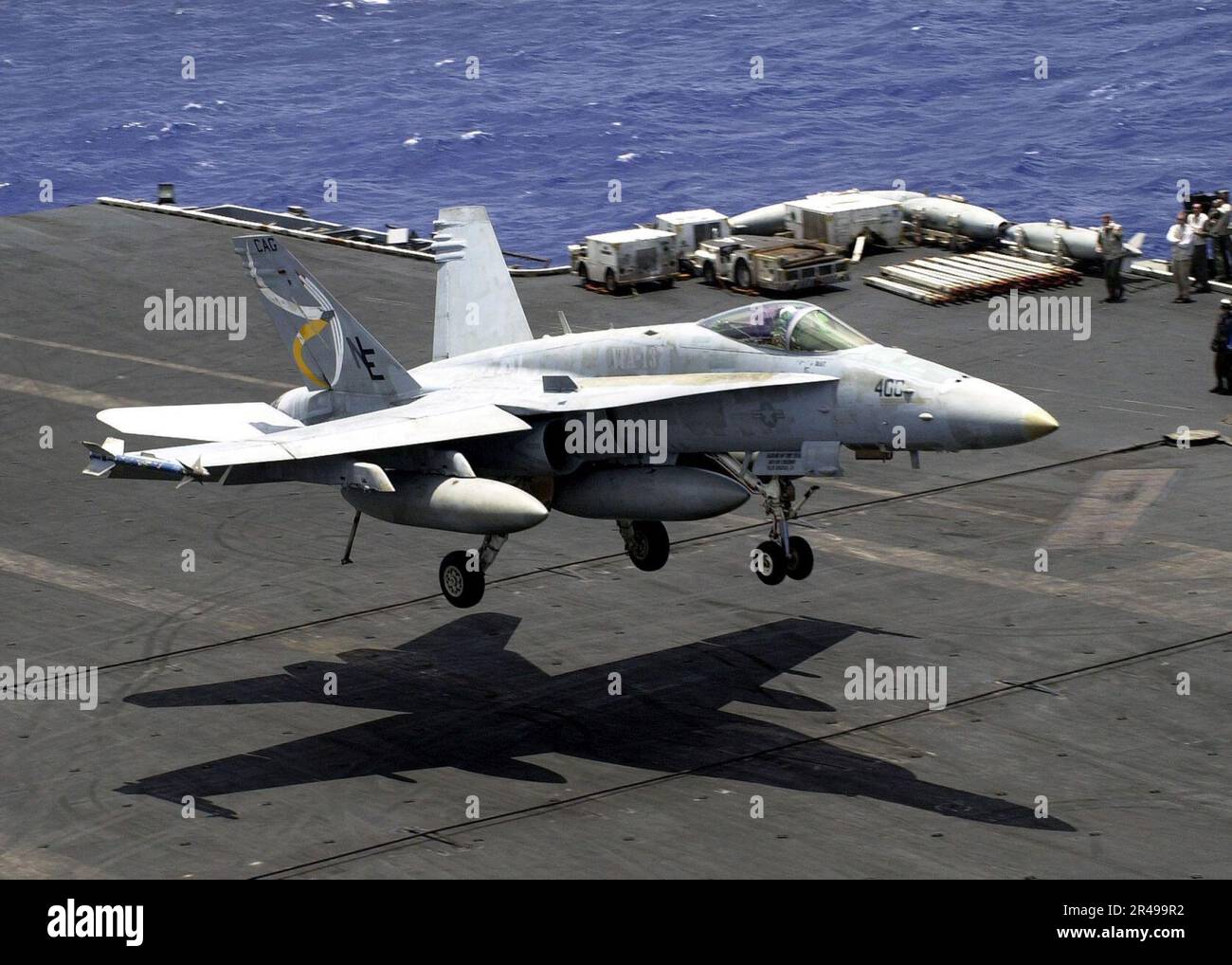 US Navy An F-A-18C Hornet assigned to the ''Kestrels'' of Strike ...