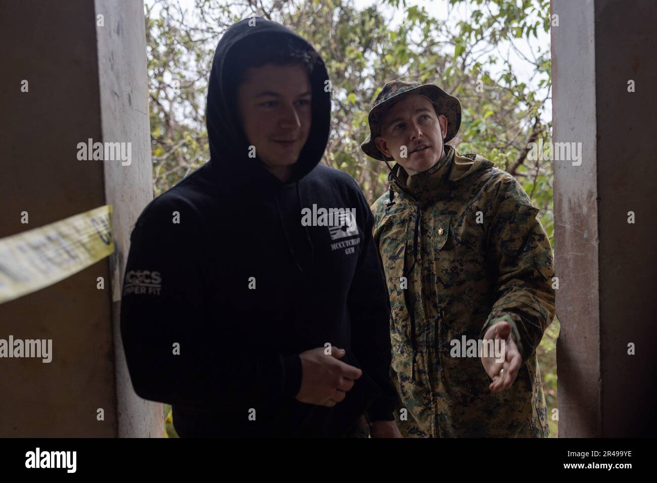 U.S. Navy Lt. Cmdr. Jeremy Blythe, the chaplain of the 31st Marine ...