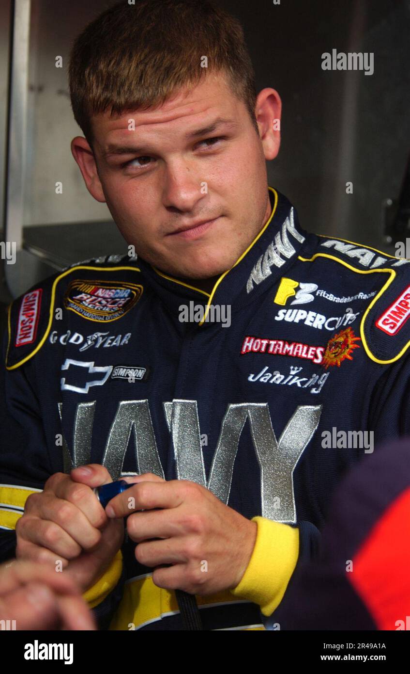 US Navy Casey Atwood, 22, from Antioch, Tenn., drives the Fitz-Bradshaw ...