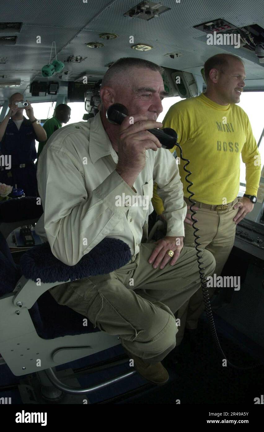 US Navy R. Lee Ermey, host of the popular History Channel program ...