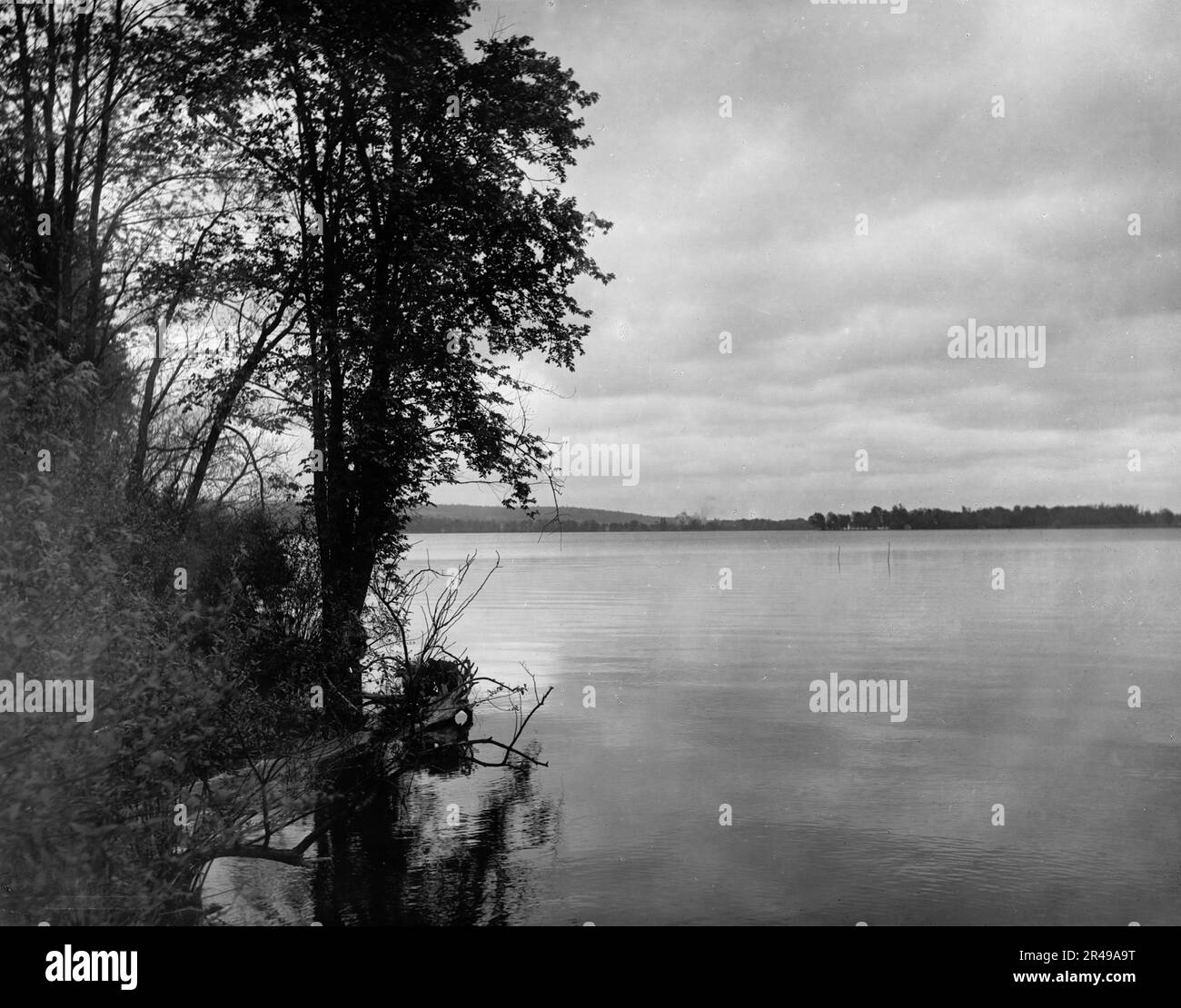 Lake, Bermus (i.e. Bemus Point) from Long Point, Chautauqua, N.Y ...