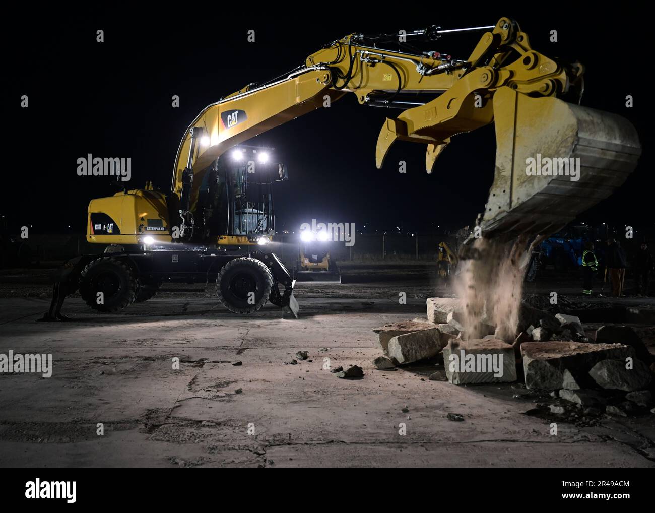 A U.S. Air Force engineer assigned to the 8th Civil Engineer Squadron ...