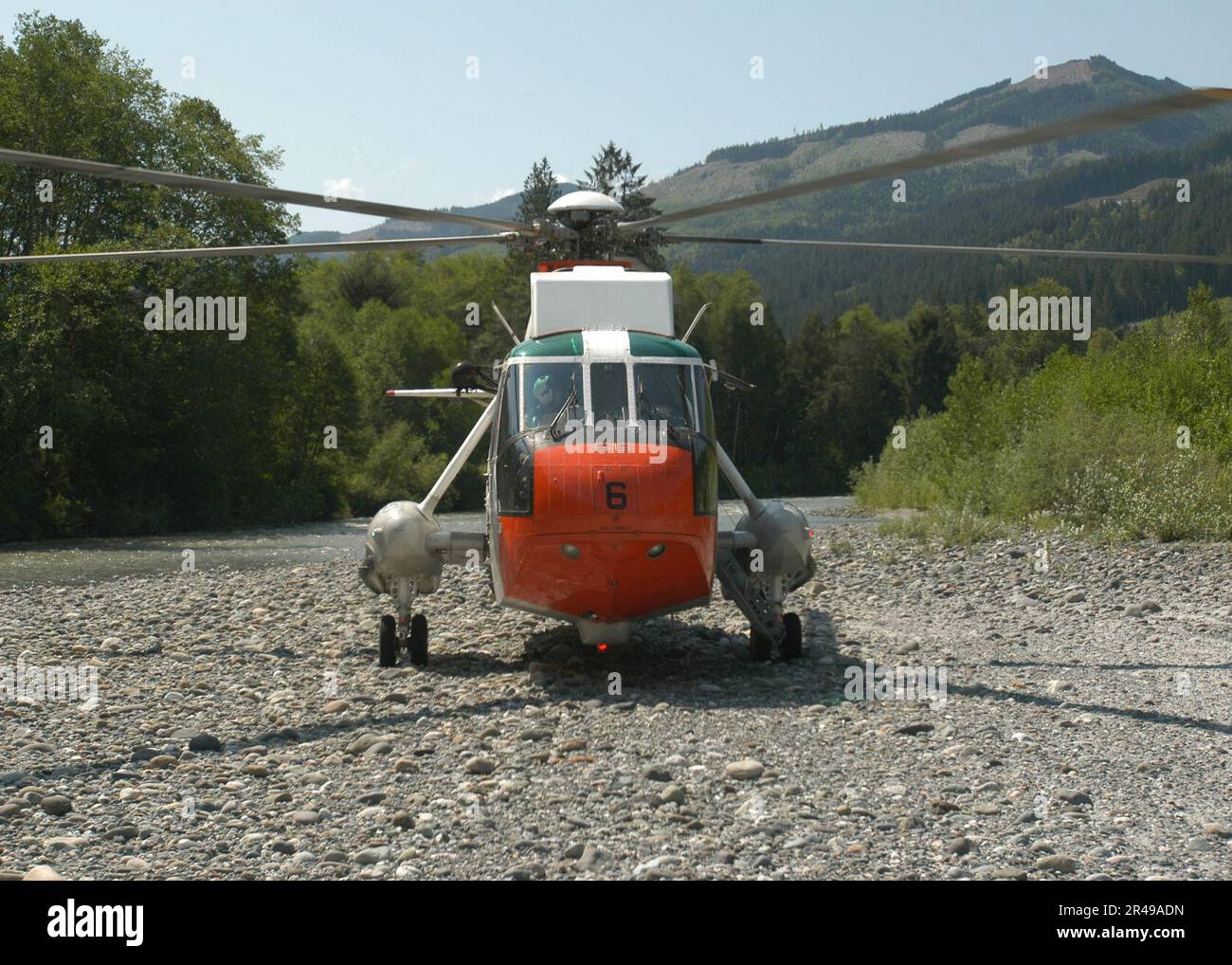 US Navy A UH-3 ''Sea King'' helicopter assigned to Naval Air Station ...