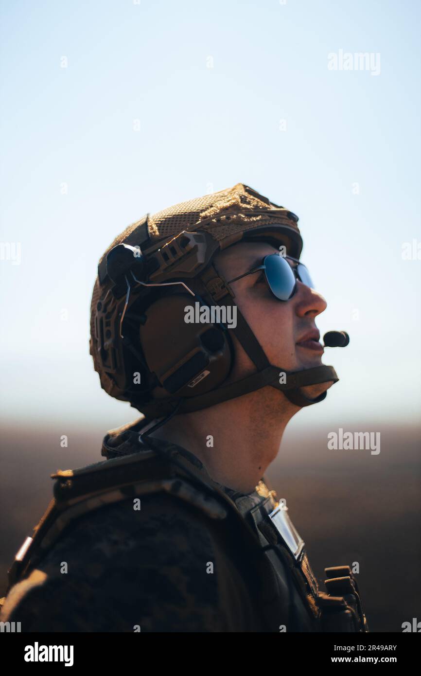 U.S. Marine Corps Capt. Raymond Lessig, an Auburn, Alabama native, and ...