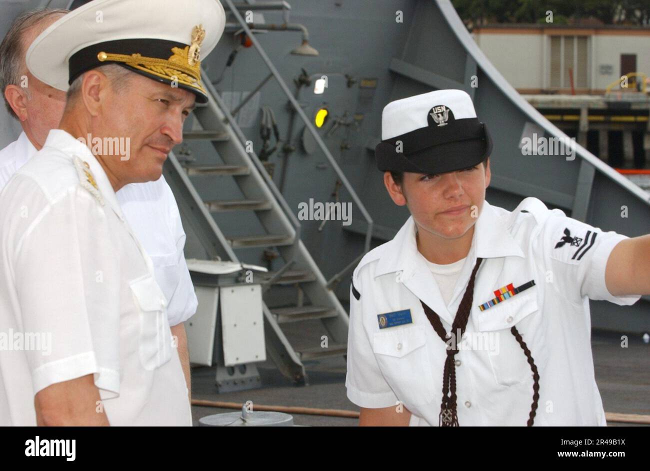 US Navy Boatswain's Mate Stock Photo - Alamy