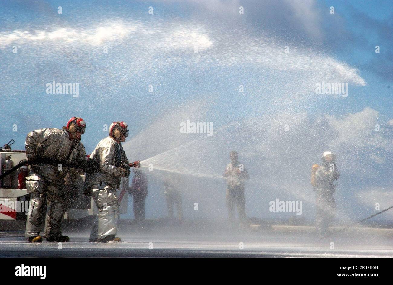 Aircraft emergency drills hi-res stock photography and images - Alamy