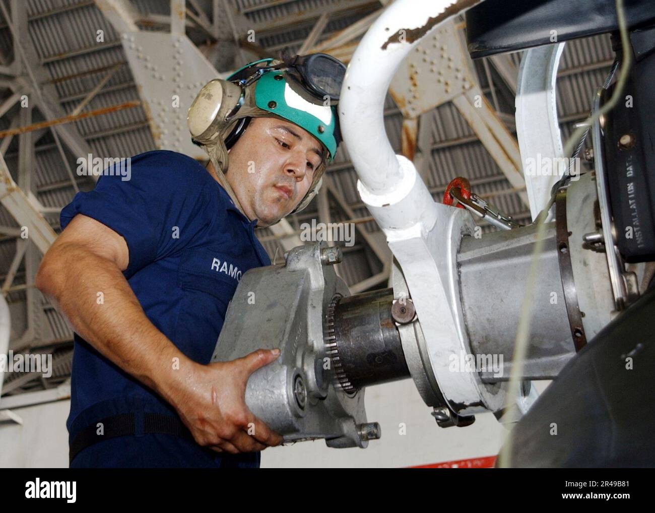 US Navy Aviation Machinist Mate Stock Photo - Alamy