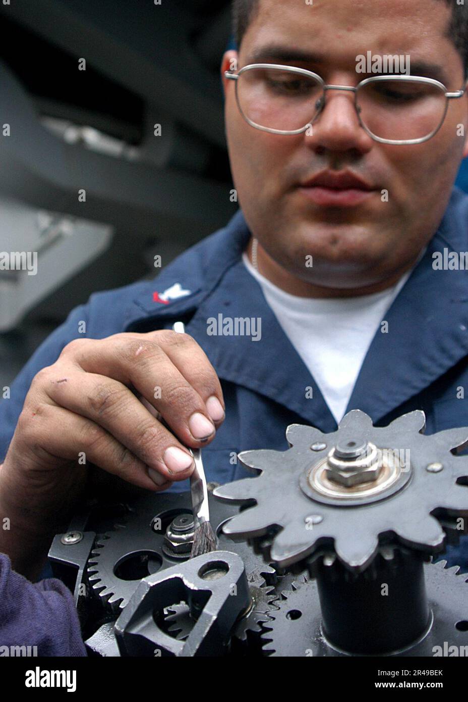 US Navy Fire Controlman Stock Photo - Alamy