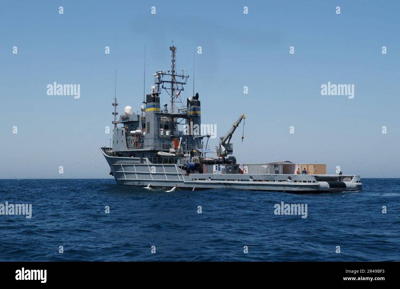Us Navy He Military Sealift Command Ship Usns Catawba (t-atf 168 