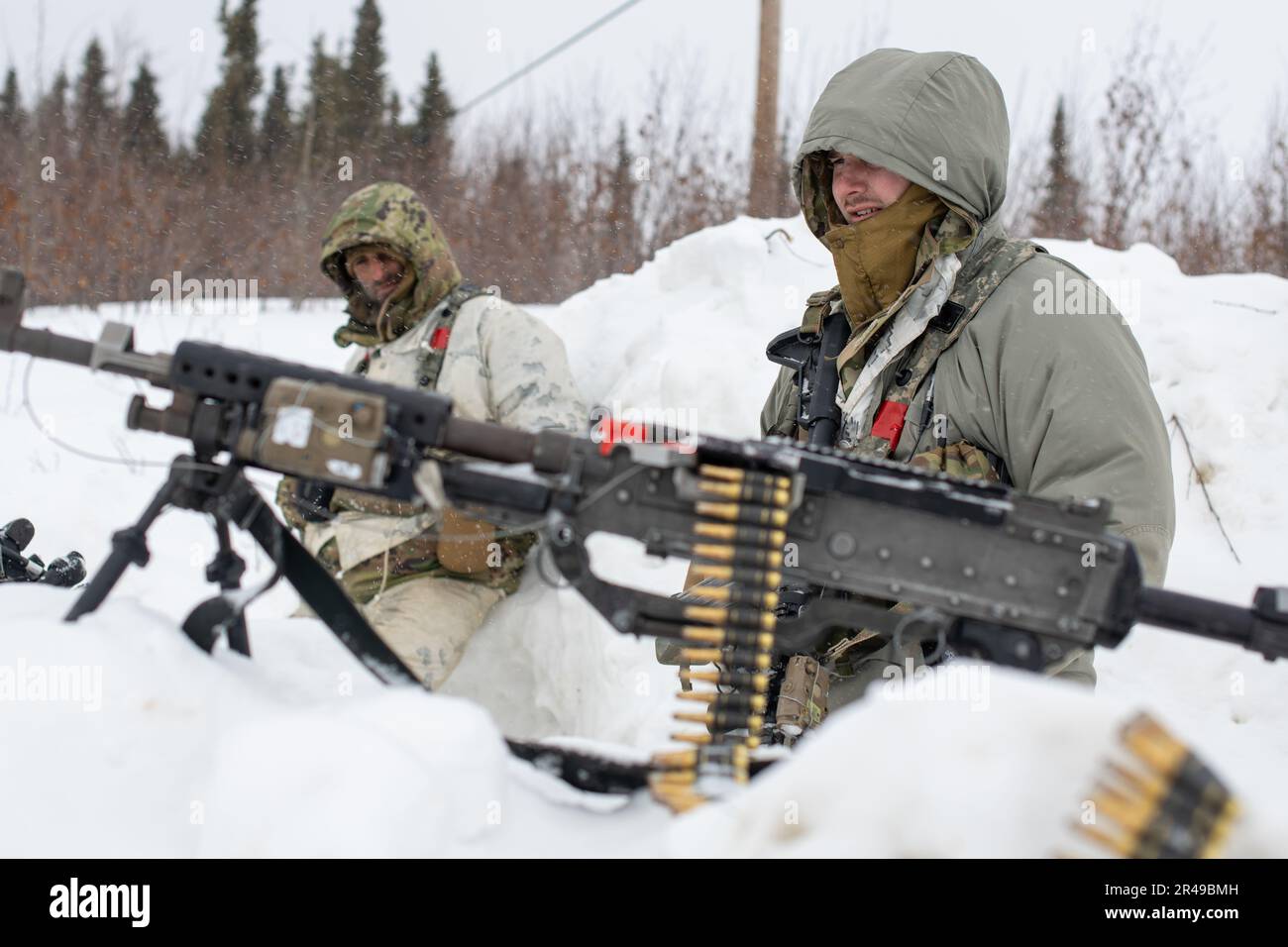 U.S. Army Sgt. Daniel Clark and Pvt. Daniel Vega, both Soldiers ...