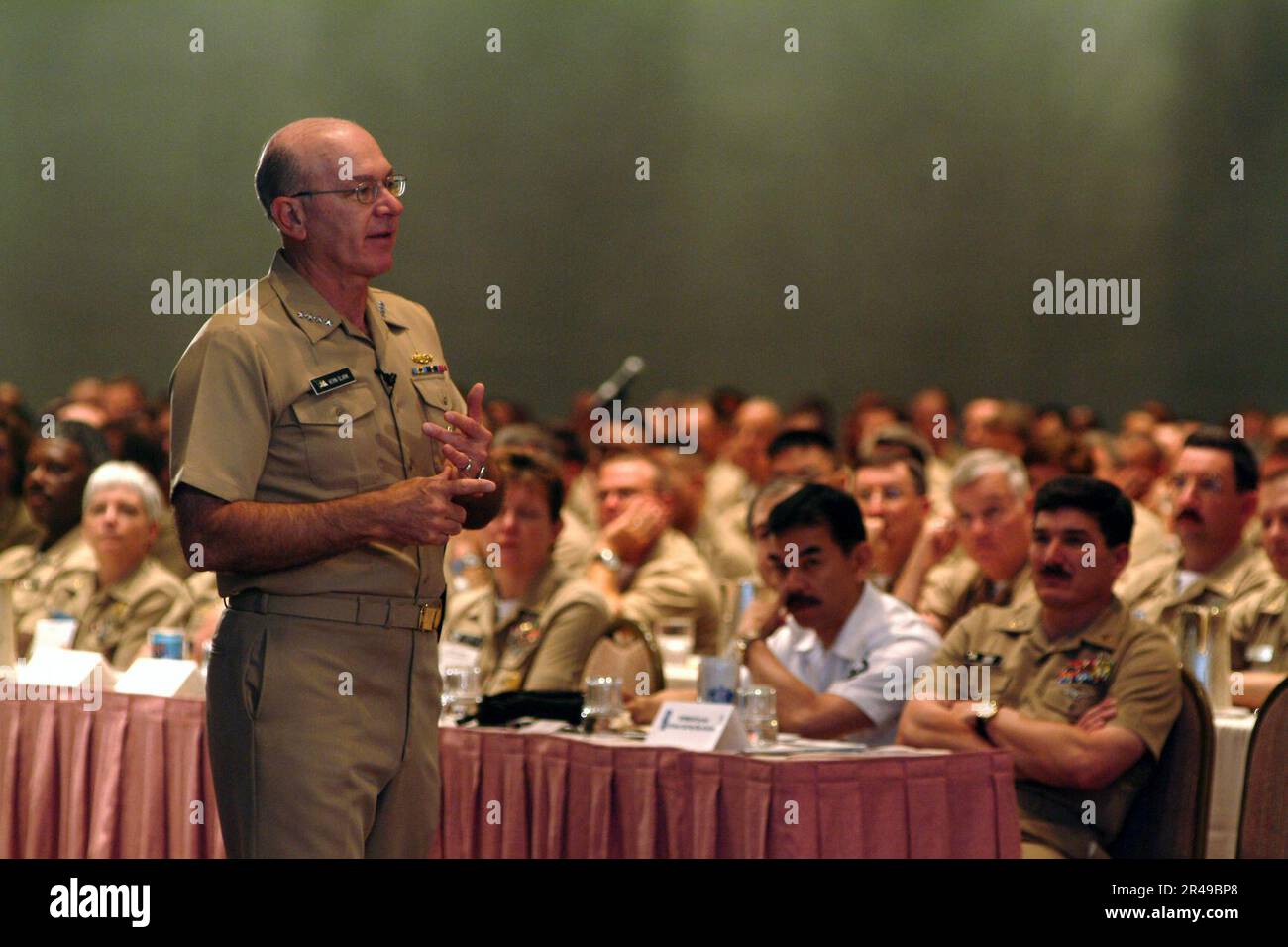 US Navy Adm. Vern Clark Stock Photo - Alamy