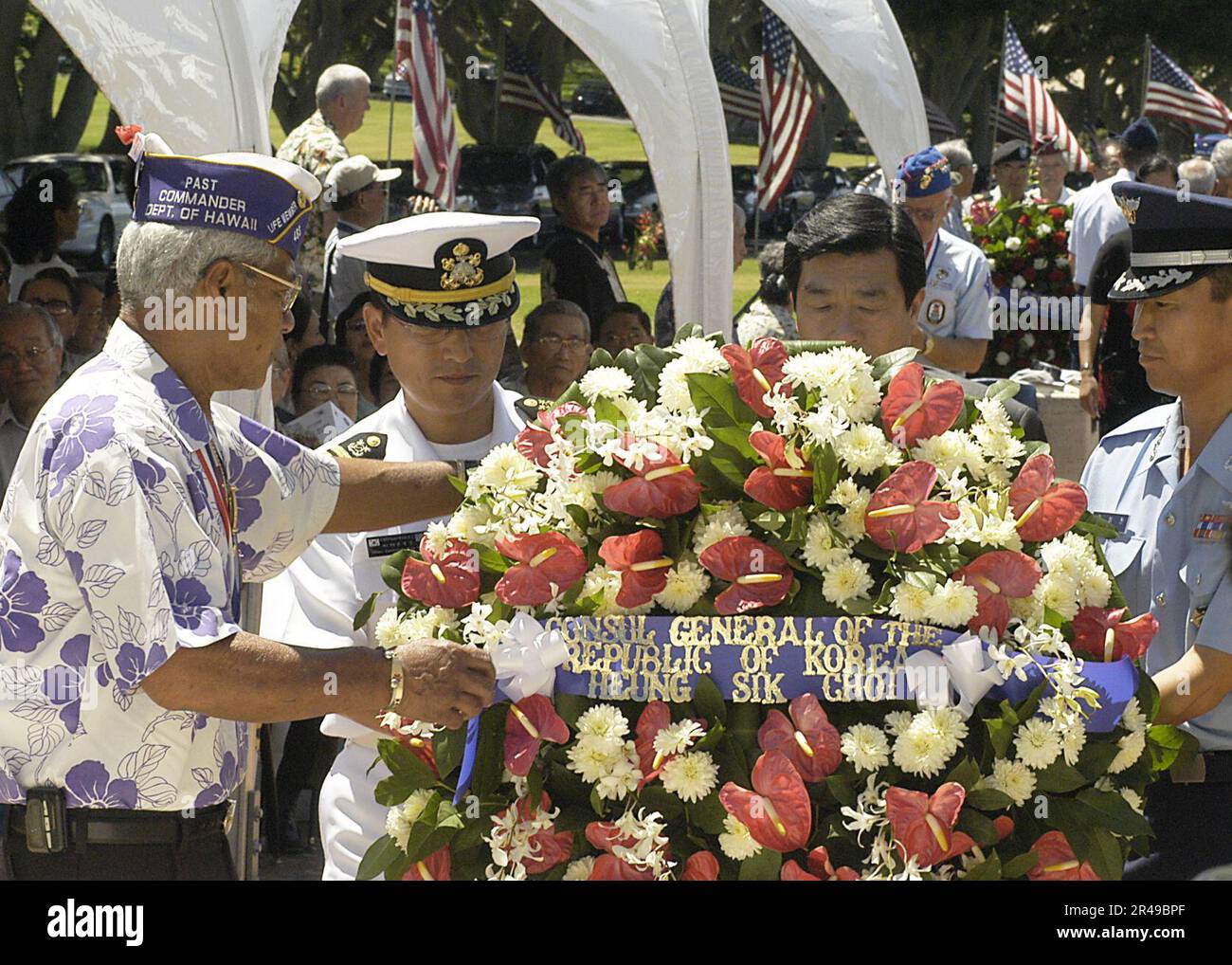 US Navy Consul General of the Republic of Korea, The Honorable Heung ...