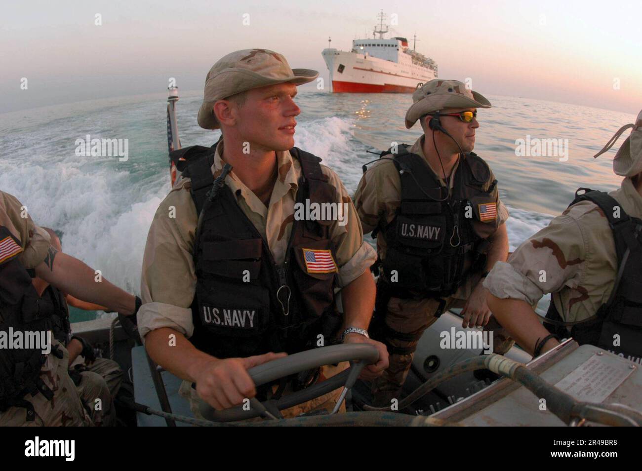 US Navy Boatswain's Mate Stock Photo - Alamy