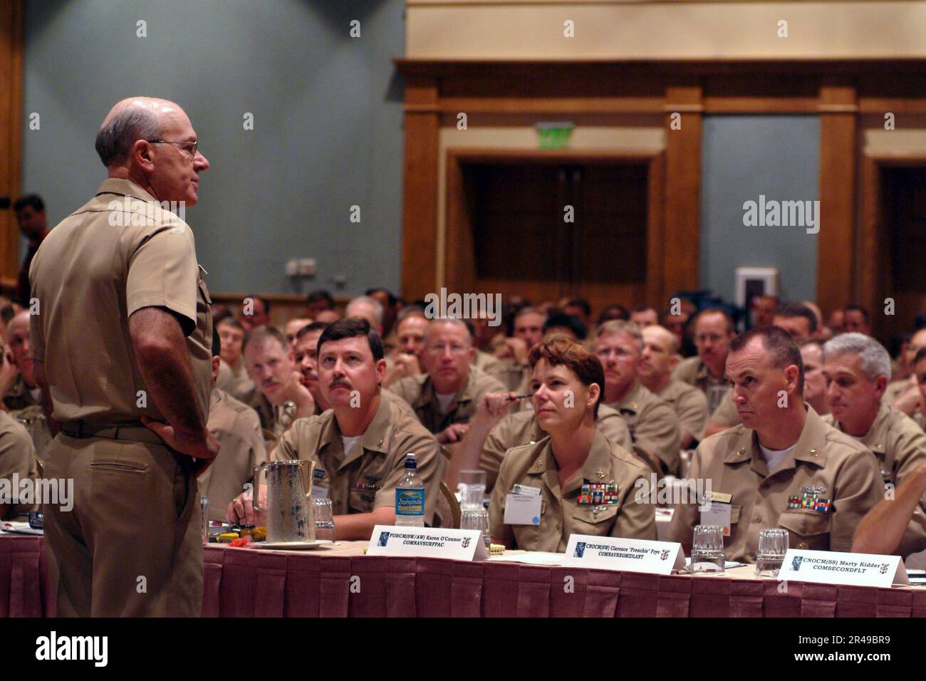 US Navy Adm. Vern Clark Stock Photo - Alamy