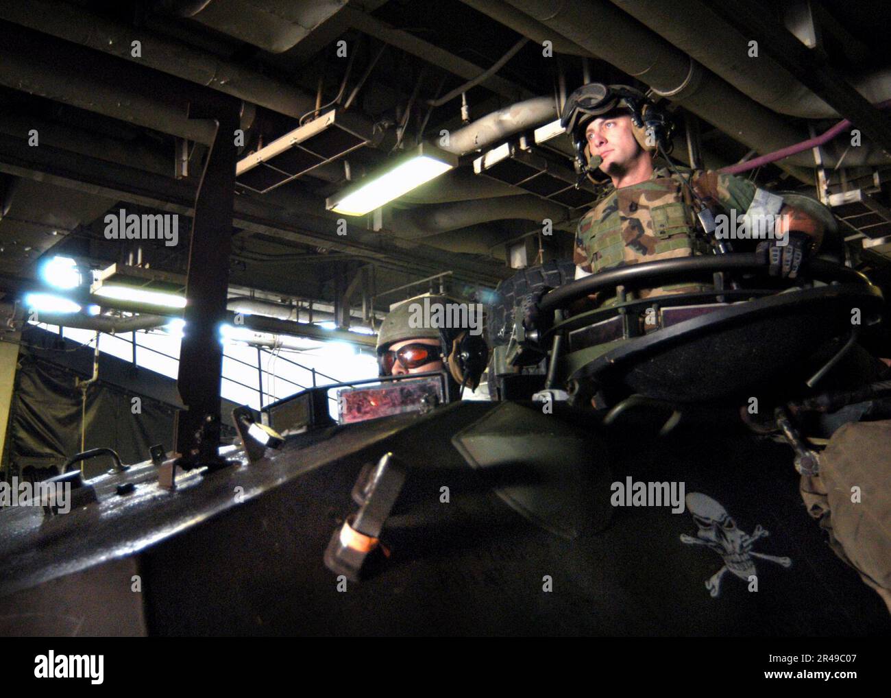 US Navy U.S. Marines assigned to the Second Marine Expeditionary ...