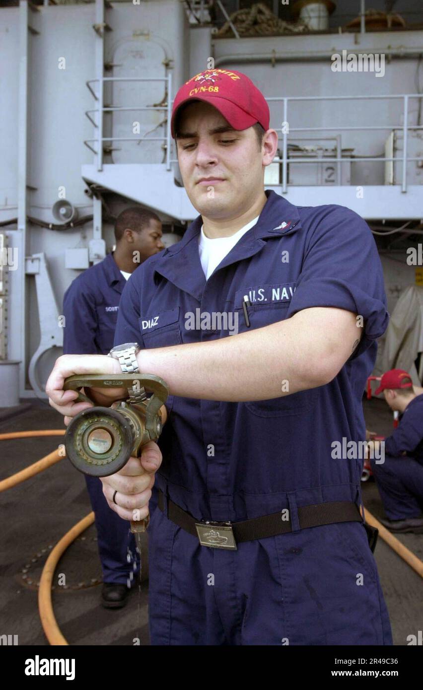 US Navy Damage Controlman Stock Photo - Alamy