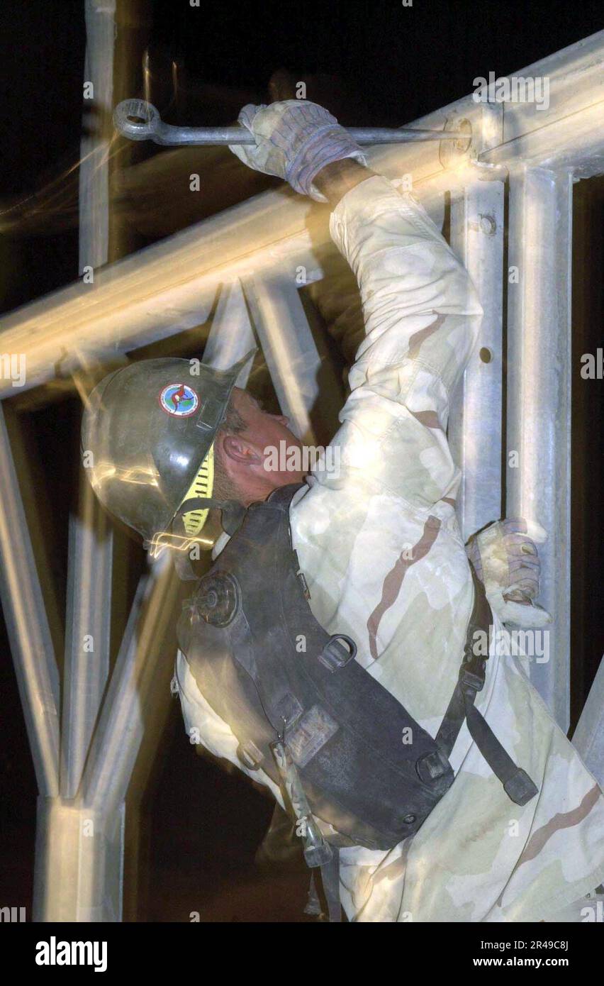 US Navy Builder Stock Photo - Alamy