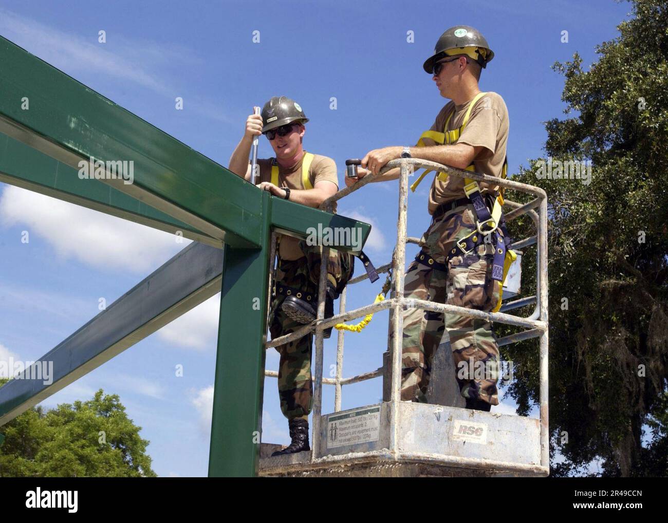 US Navy Builder Stock Photo - Alamy