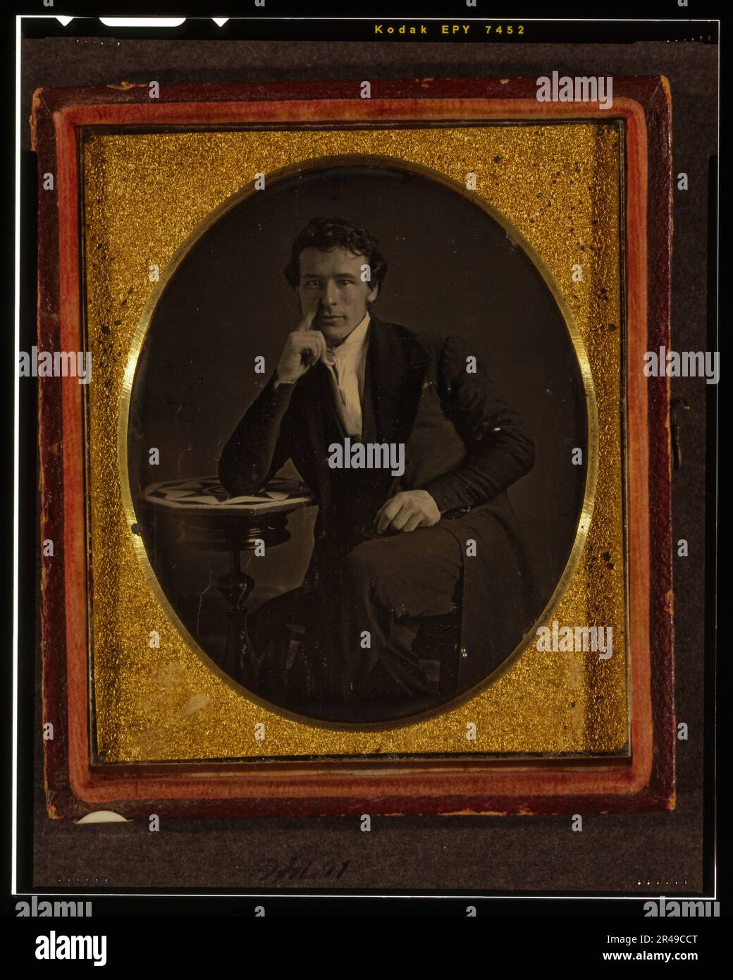 John Jabez Edwin Mayall, self portrait three-quarters length, seated ...