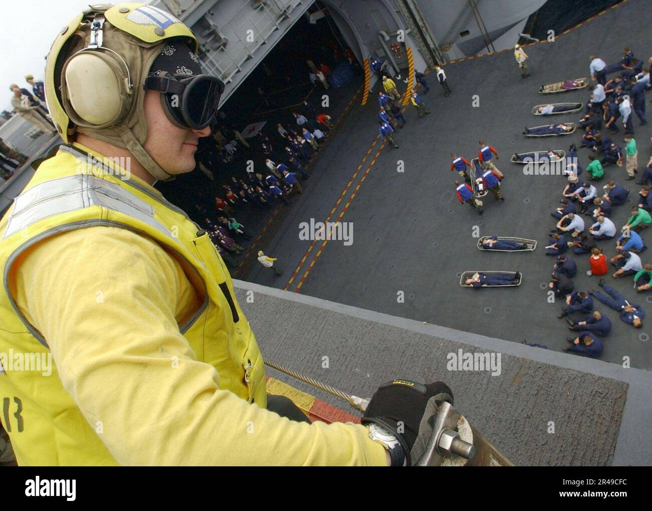 US Navy Aviation Boatswain's Mate Stock Photo - Alamy