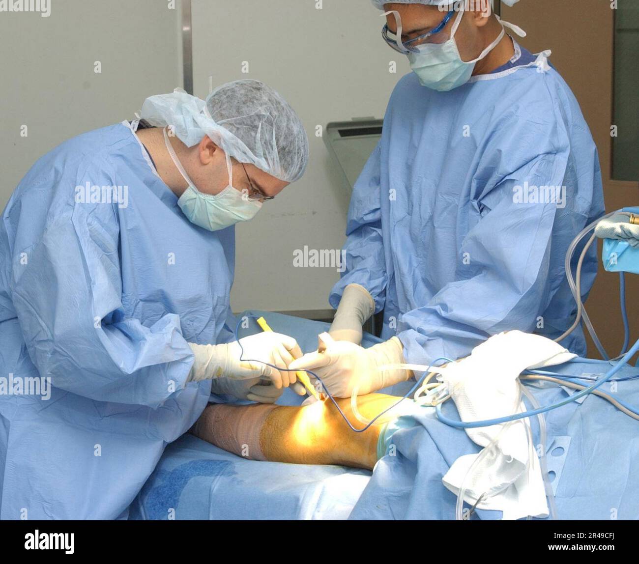 US Navy Orthopedics Department Head Stock Photo - Alamy