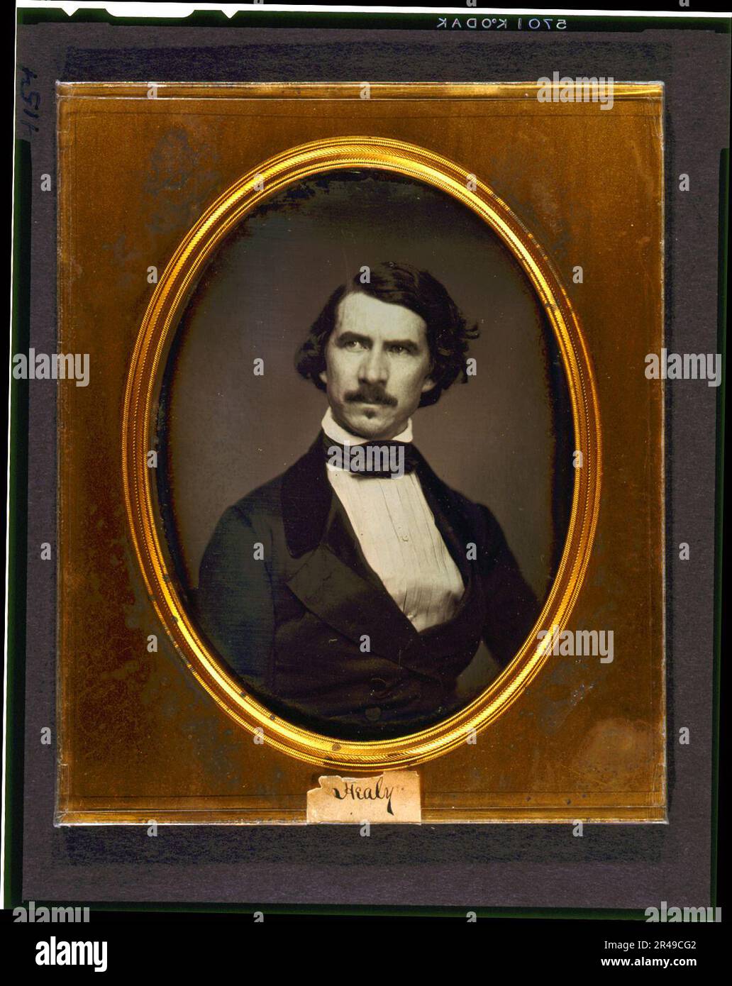 G.P.A. Healy, half-length portrait, facing front, between 1844 and 1860 ...