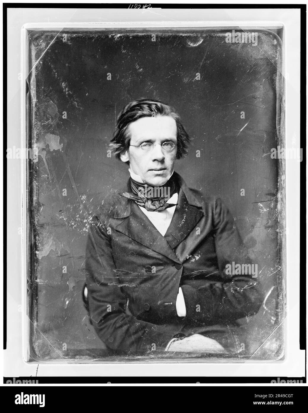 Unidentified man, half-length portrait, slightly to the right, wearing ...