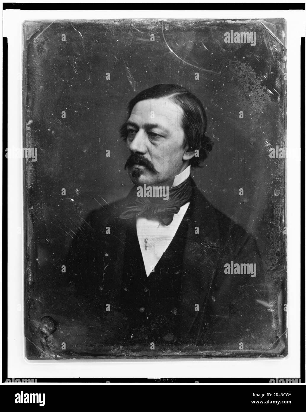 Henry William Herbert, head-and-shoulders portrait, three-quarters to ...