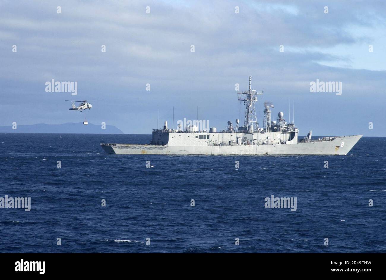 US Navy A SH-60B from the guided missile frigate USS McInerney (FFG 8 ...