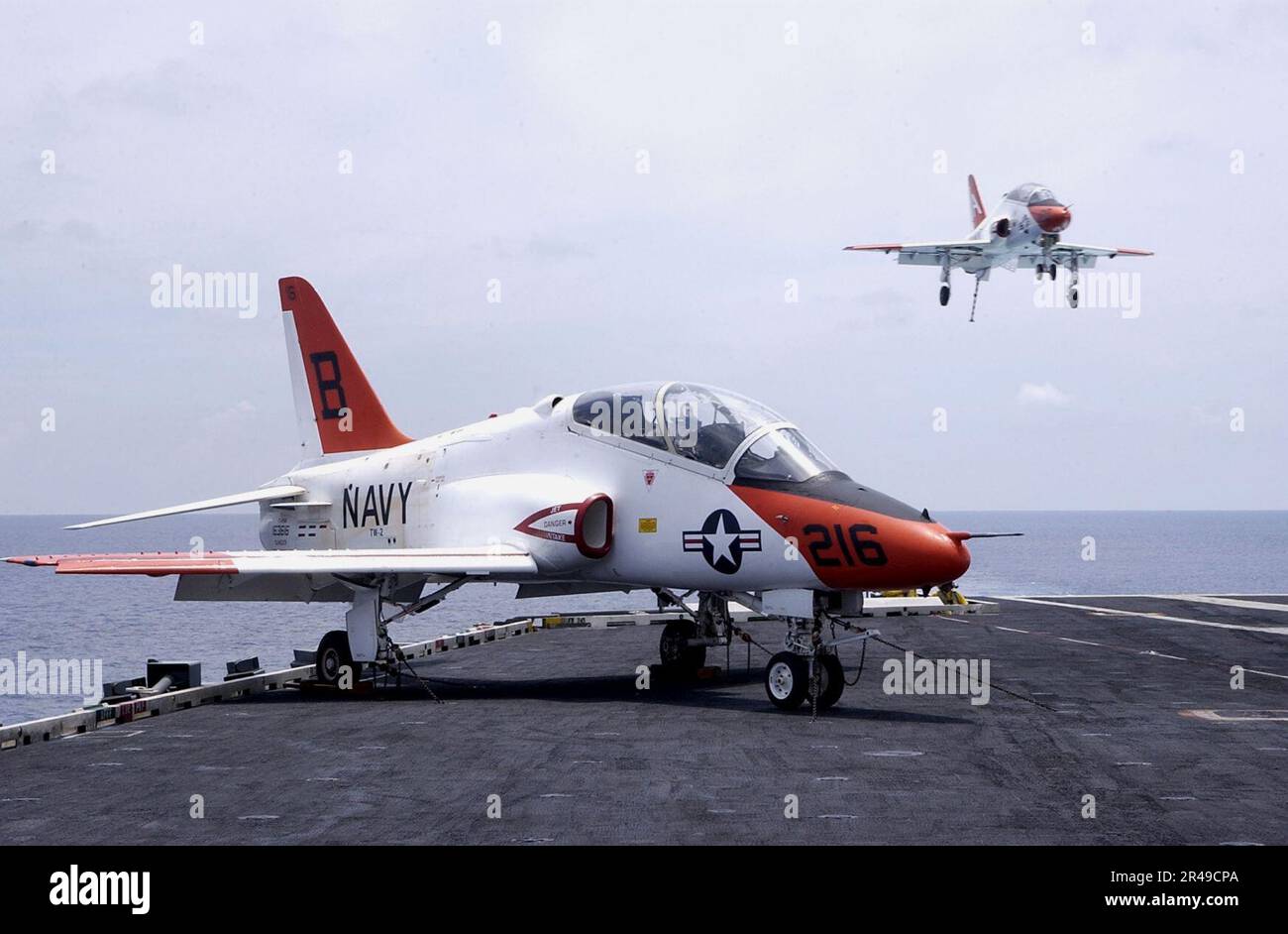 US Navy A T-45C Goshawk assigned to Fixed Wing Training Squadron Seven ...