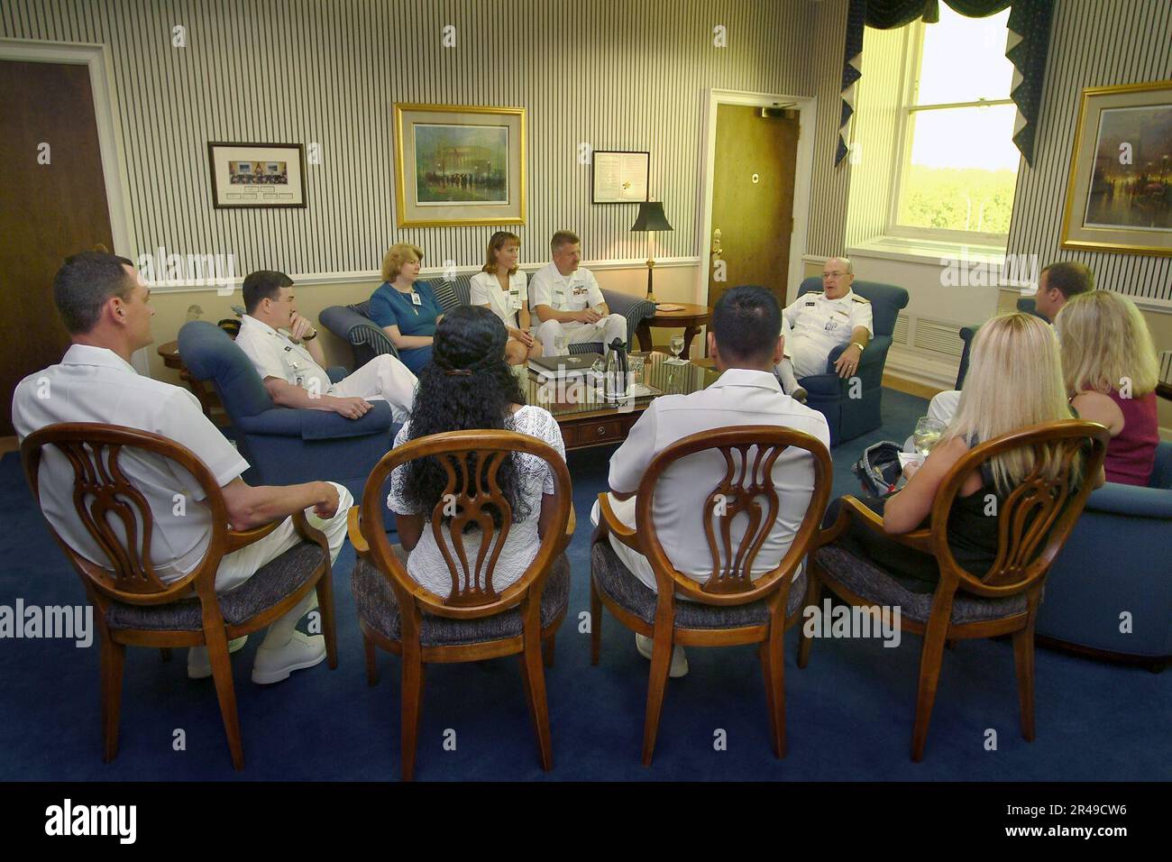 US Navy Adm. Vern Clark Stock Photo - Alamy