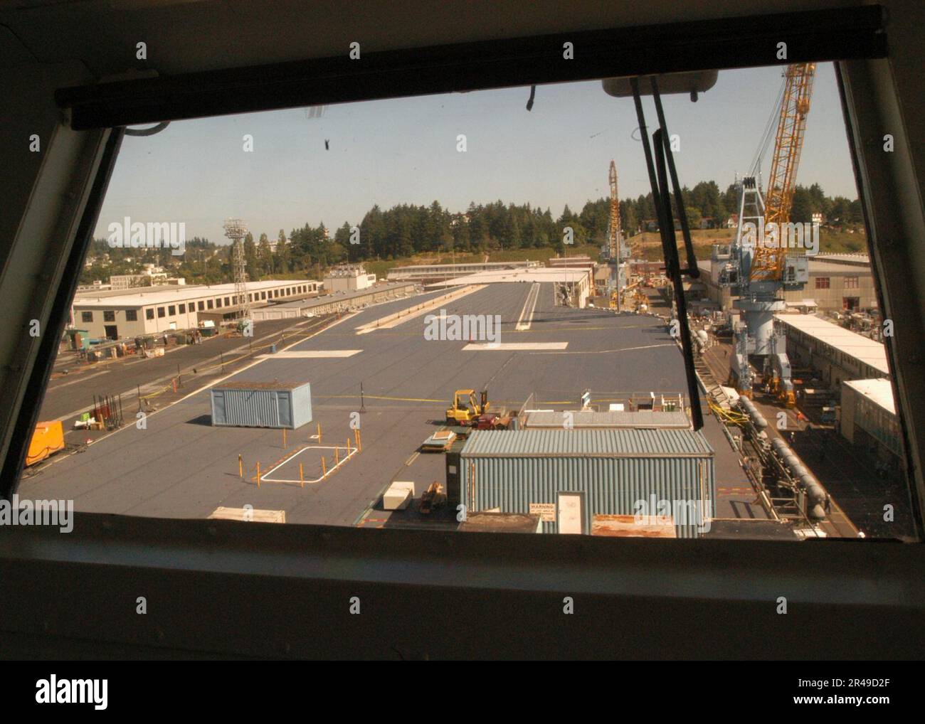 US Navy The flight deck of the USS Abraham Lincoln (CVN 72) is ...