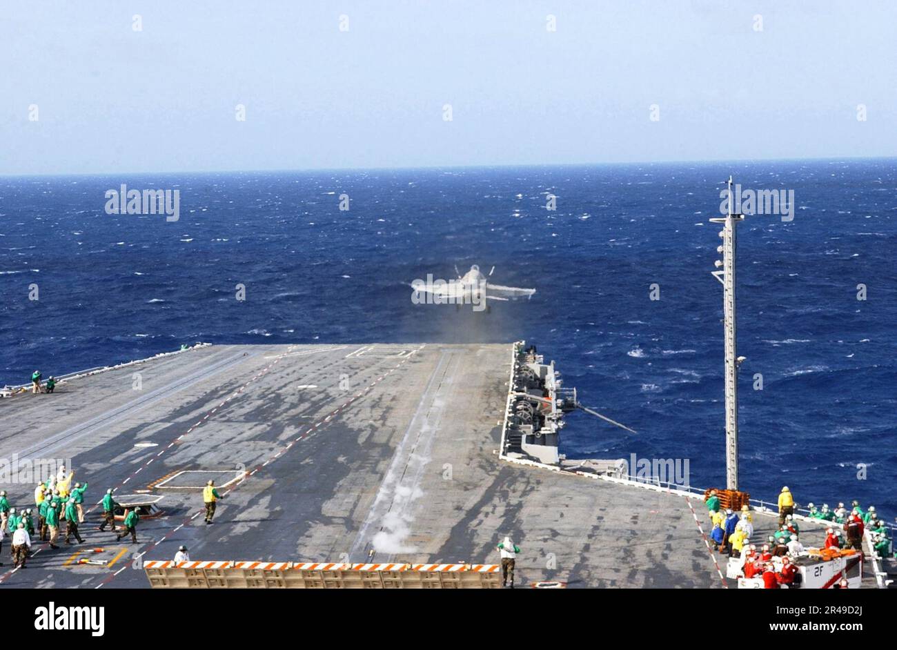 US Navy First catapult launch from the flight deck aboard the Navy's ...