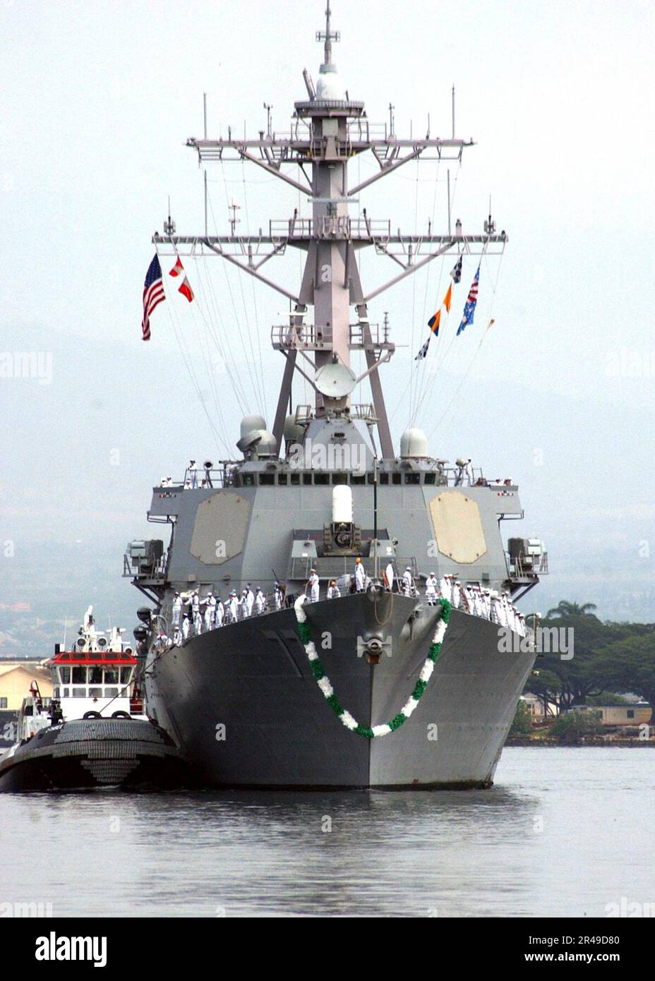 US Navy The Arleigh Burke-class guided missile destroyer USS O'Kane ...