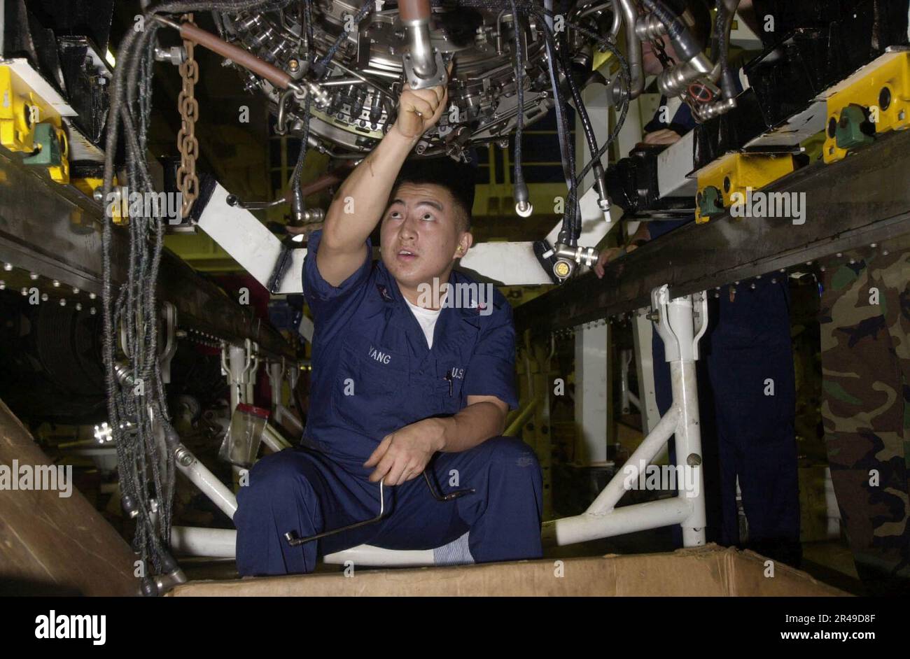 US Navy Aviation Machinist's Mate Stock Photo - Alamy