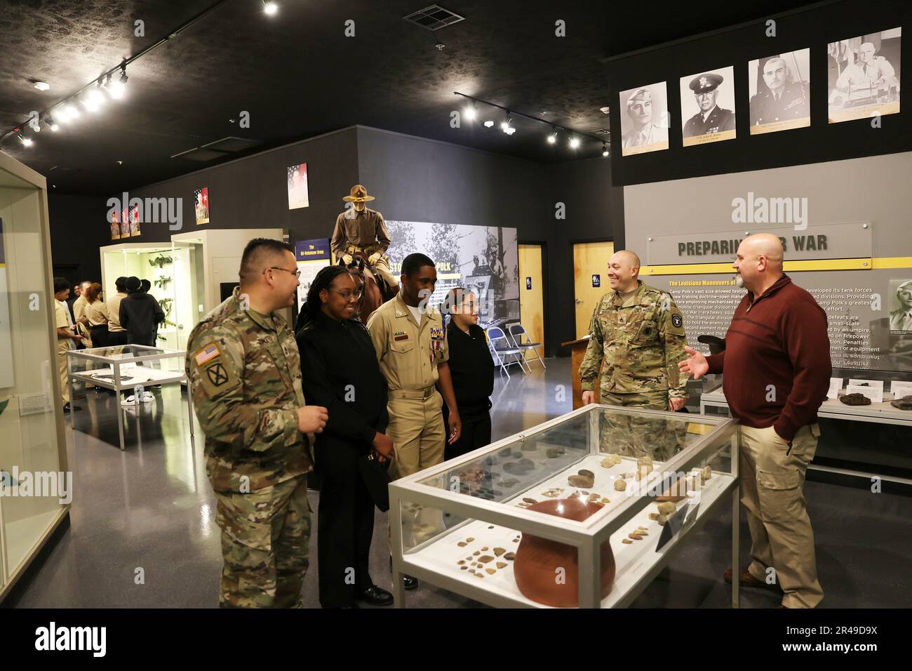 Ben Iles (right), Joint Readiness Training Center and Fort Polk ...
