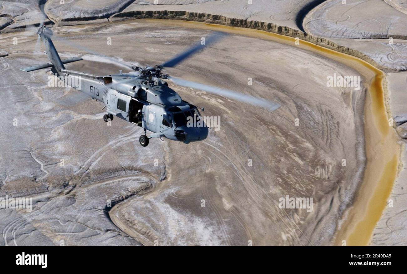 US Navy An SH-60F Seahawk from Helicopter Anti-Submarine Squadron Two ...