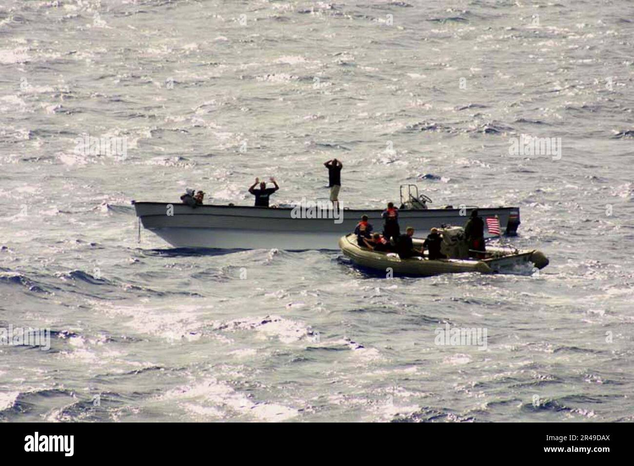 US Navy VBSS prepare to board a vessel Stock Photo - Alamy