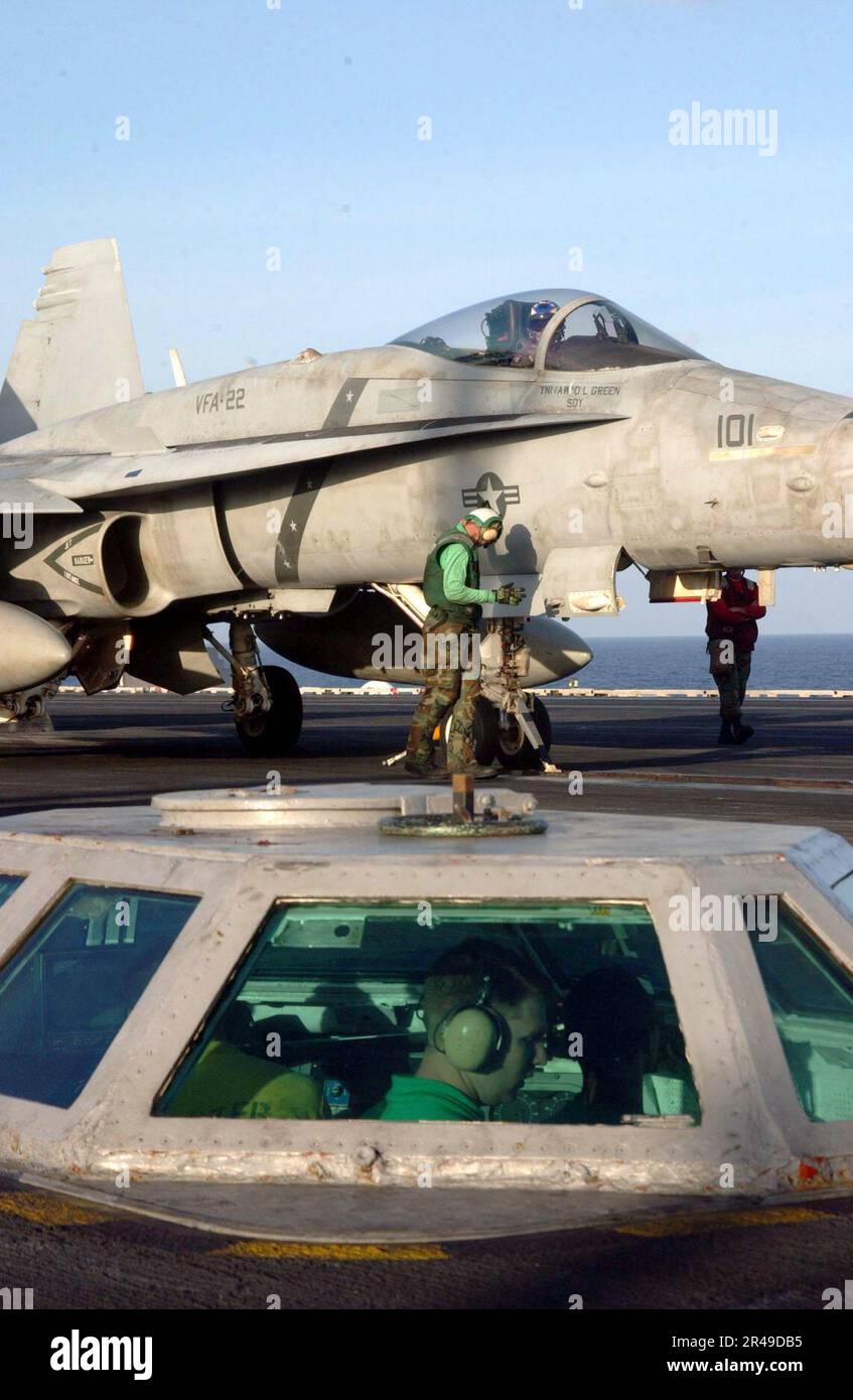 US Navy Integrated Catapult Control System (ICCS) personnel relay ...