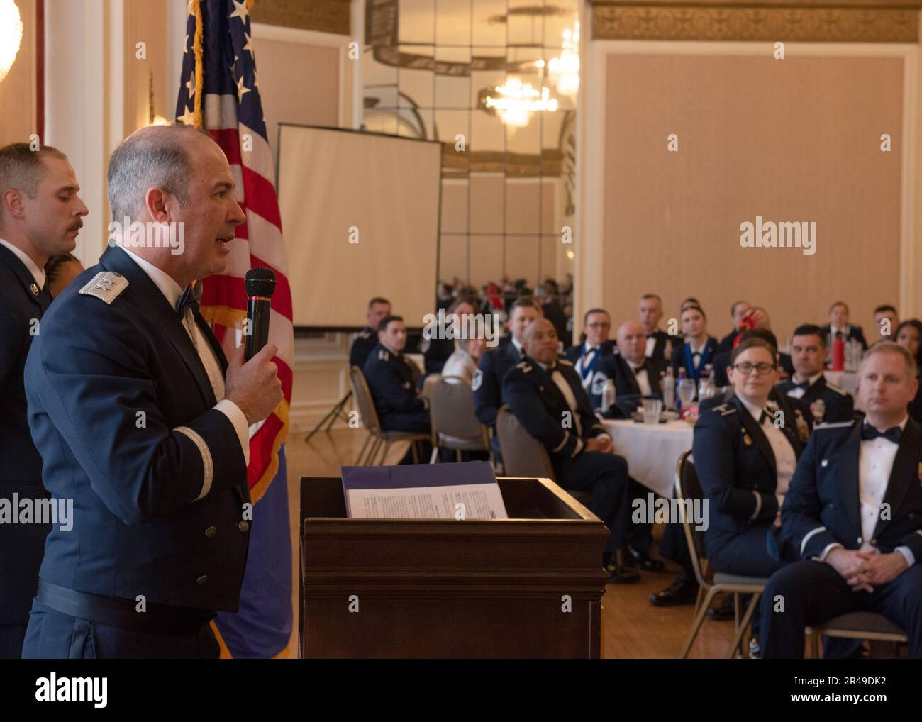 U.S. Air Force Maj. Gen. David M. Gaedecke, 16th Air Force vice ...