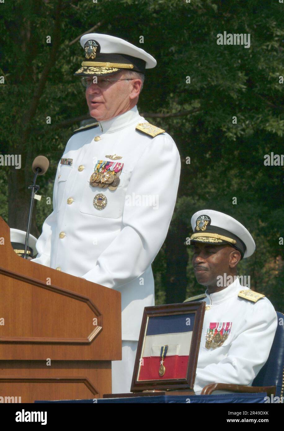 US Navy Rear Adm. Barry C. Black Stock Photo - Alamy